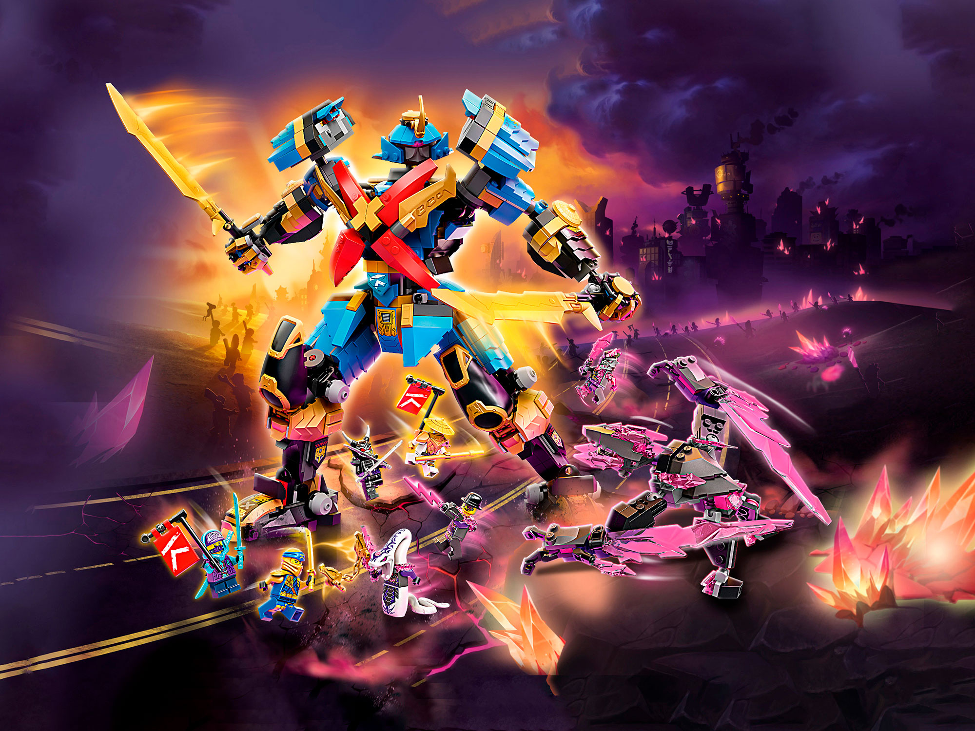Конструктор LEGO Ninjago (Ниндзяго) 71775 Робот Нии «Самурай Икс ...