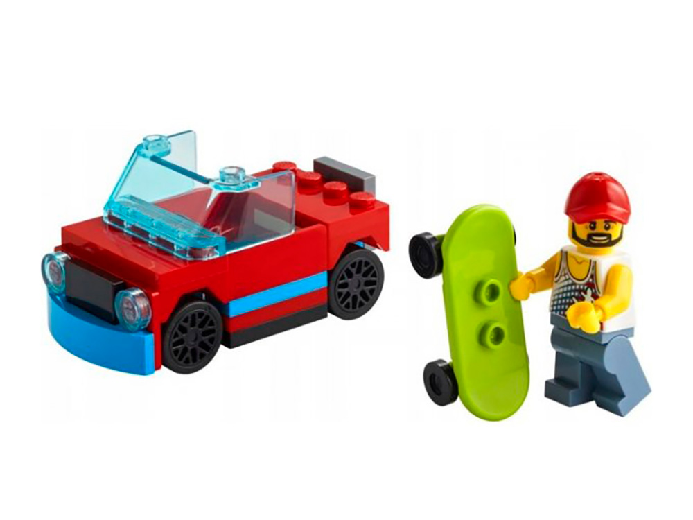 Набор Уникальные наборы (Уникальные наборы) 30568 Скейтбордист LEGO ...
