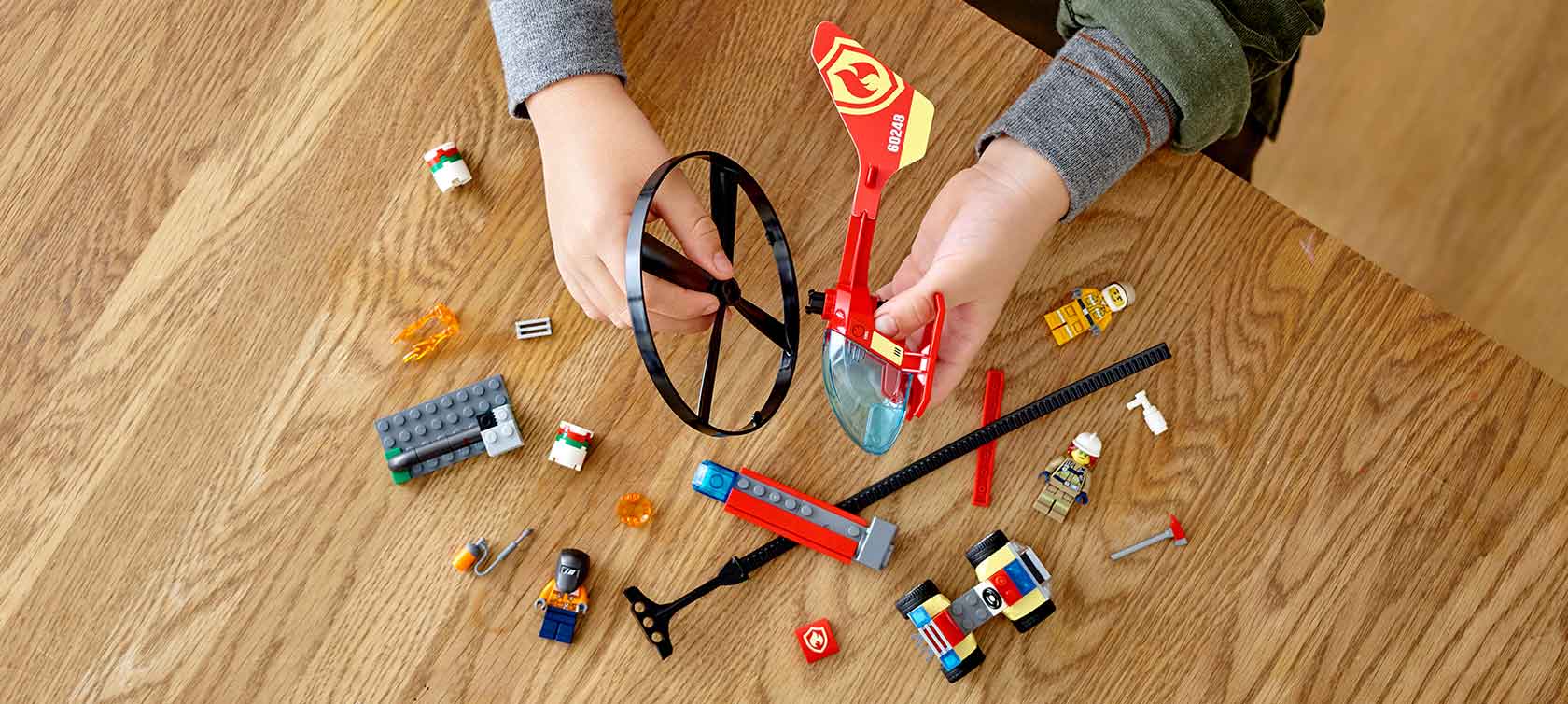 Конструктор City (Сити) 60248 Пожарный спасательный вертолёт LEGO ...