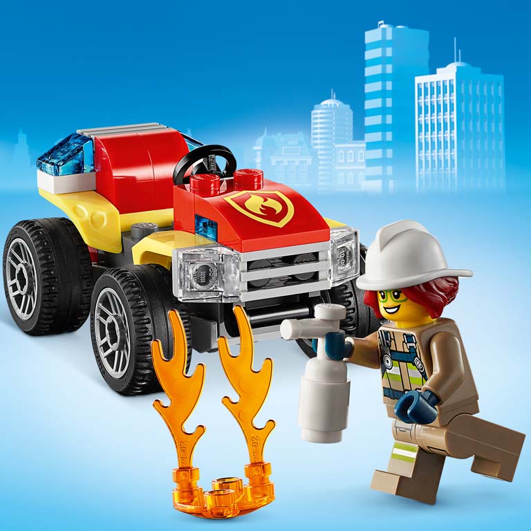Конструктор City (Сити) 60248 Пожарный спасательный вертолёт LEGO ...