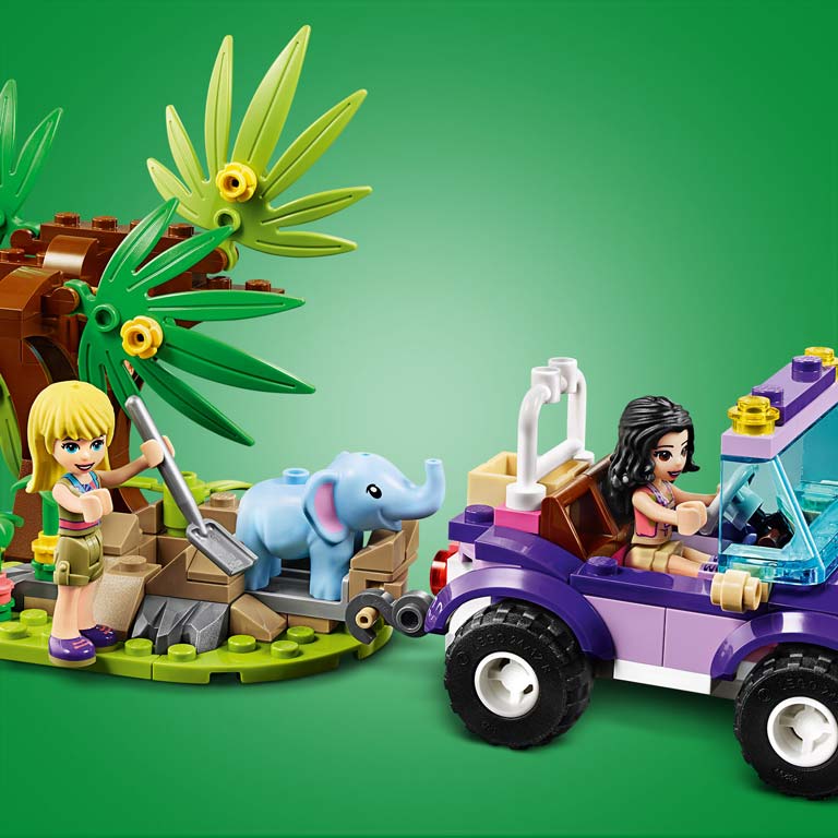 Конструктор Friends (Френдс) 41421 Джунгли: спасение слонёнка LEGO ...