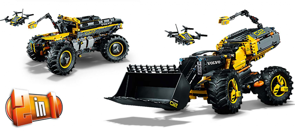 Конструктор Technic (Техник) 42081 VOLVO колёсный погрузчик ZEUX LEGO ...