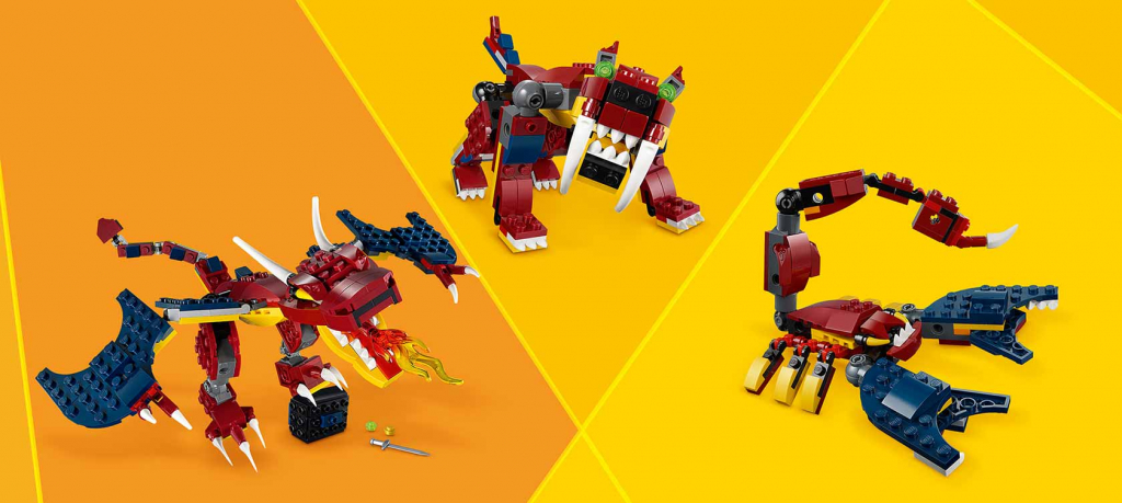 Конструктор Creator (Креатор) 31102 Огненный дракон LEGO - купить в ...