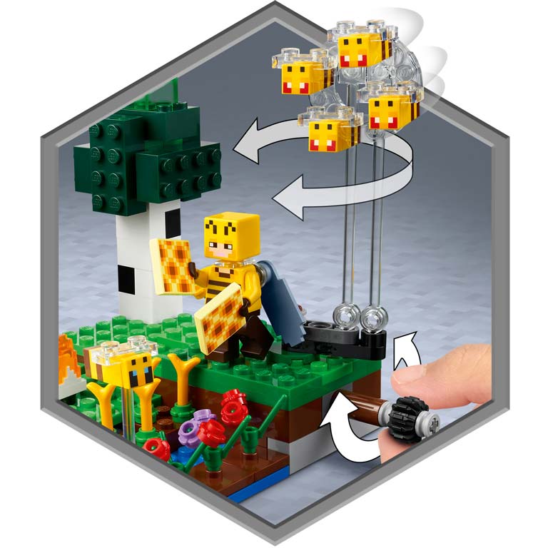 Конструктор Minecraft (Майнкрафт) 21165 Пасека LEGO® (ЛЕГО) - купить в ...