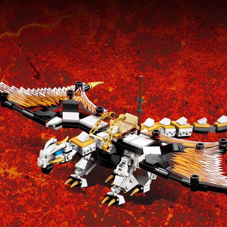 Конструктор Ninjago (Ниндзяго) 71718 Боевой дракон Мастера Ву LEGO ...