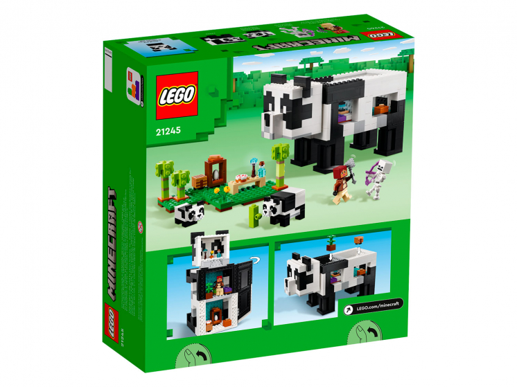 Конструктор LEGO Minecraft (Майнкрафт) 21245 Дом панды - купить в Сети ...