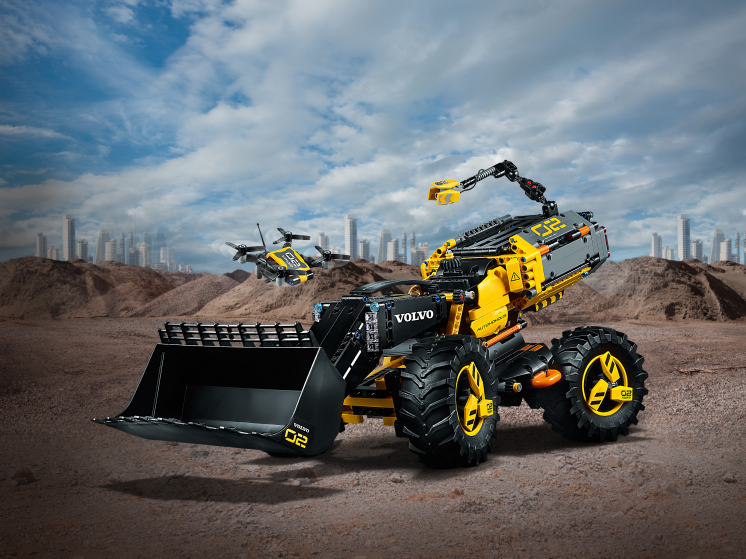 Конструктор LEGO Technic (Техник) 42081 VOLVO колёсный погрузчик ZEUX ...