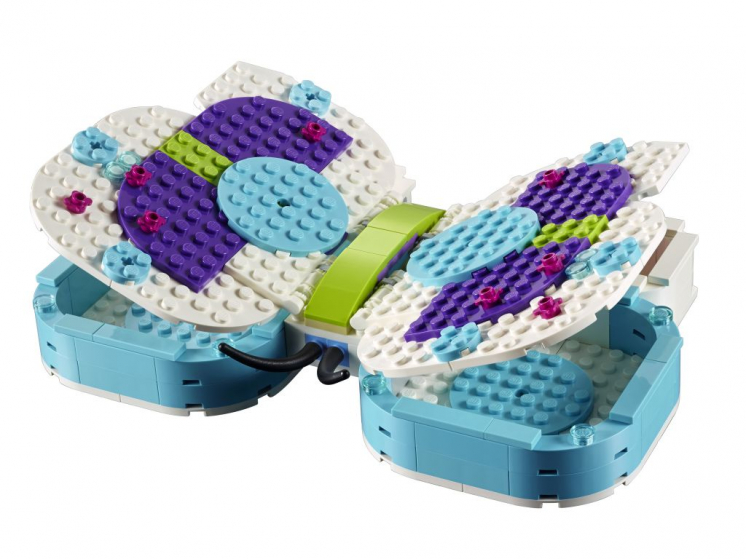 Набор кубиков Органайзер Бабочка 40156 LEGO - купить в Сети магазинов ...