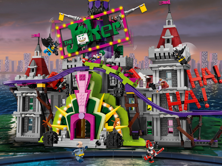 Конструктор LEGO Super Heroes (Супер Герои) 70922 Поместье Джокера ...