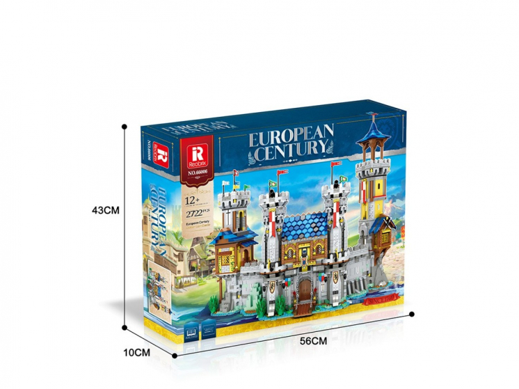 Конструктор Reobrix 66006_MK Средневековый замок Золотого Льва - купить ...