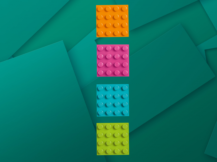 Набор магнитов Кубики 4x4 853900 LEGO - купить в Сети магазинов ...