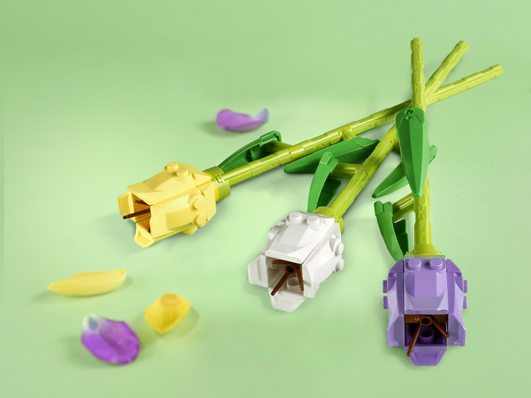 Тюльпаны 40461 LEGO - купить в Сети магазинов конструкторов Мир Кубиков ...