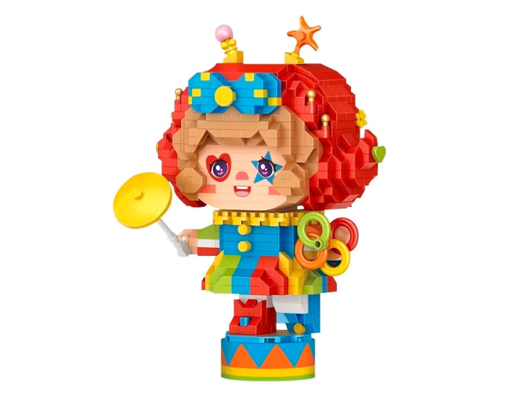 Конструктор LEGO loz Девочка-клоун 8917_MK - отзывы покупателей