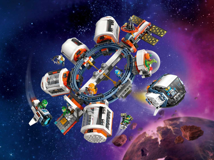Конструктор LEGO City (Сити) 60433 Модульная космическая станция ...