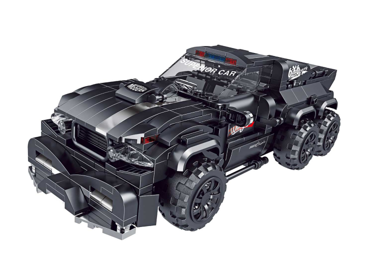 Конструктор Decool KC004_MK Шестиколесный спорткар - купить в Сети магазинов конструкторов Мир ...