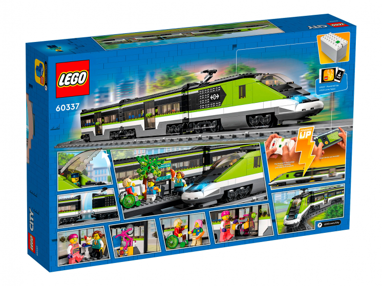 Конструктор LEGO City (Сити) 60337 Пассажирский поезд-экспресс - купить ...