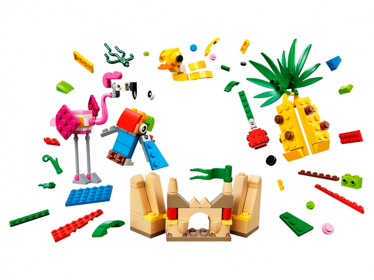 Набор LEGO Уникальные наборы 40411 Весёлое творчество 12 в 1 - купить в ...