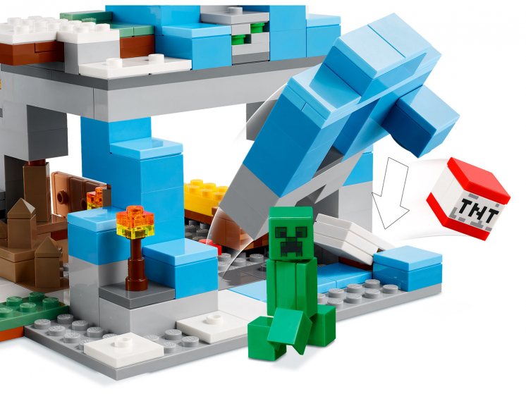 Конструктор LEGO Minecraft (Майнкрафт) 21243 Ледяные вершины - купить в ...