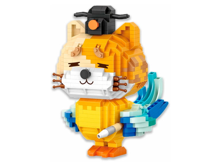 Конструктор LOZ 9285_MK Кот-сойка - купить в Сети магазинов конструкторов Мир Кубиков, Москва