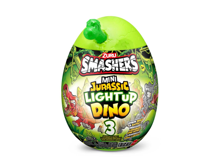 Игрушка Zuru Smashers: «Mini Jurassic Light-Up Dino», в ассортименте ...