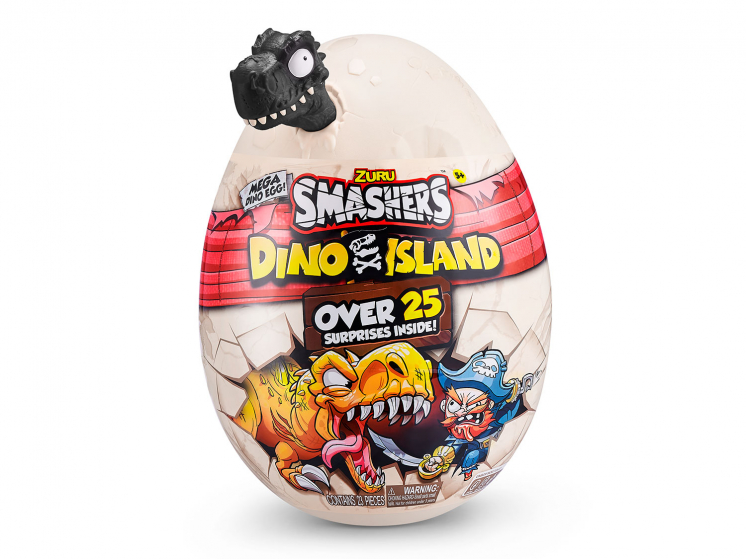 Игрушка Zuru Smashers: «Dino Island» Большое яйцо в ассортименте 7487 ...