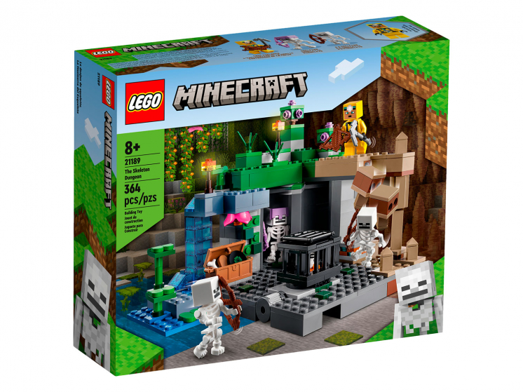 Конструктор LEGO Minecraft (Майнкрафт) 21189 Подземелье скелета ...