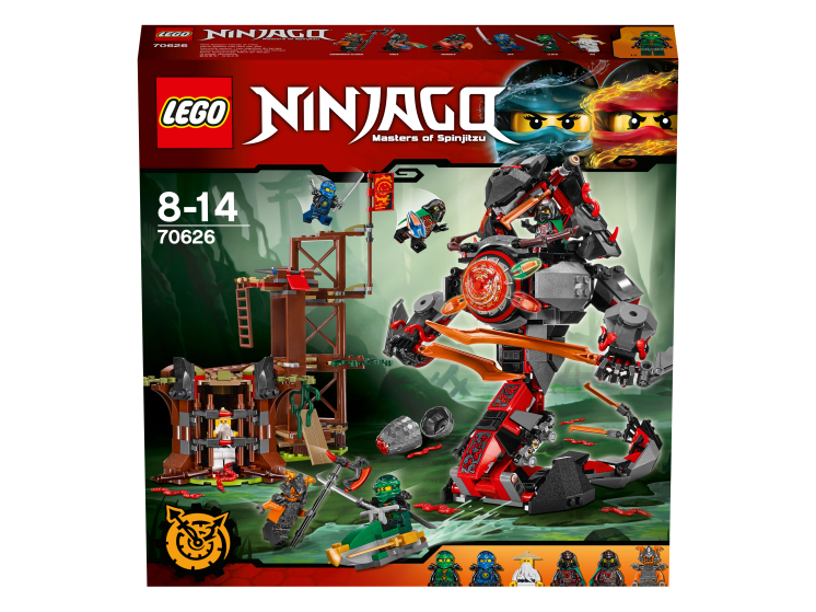 Конструктор Ninjago (Ниндзяго) 70626 Железные удары судьбы LEGO® (ЛЕГО ...