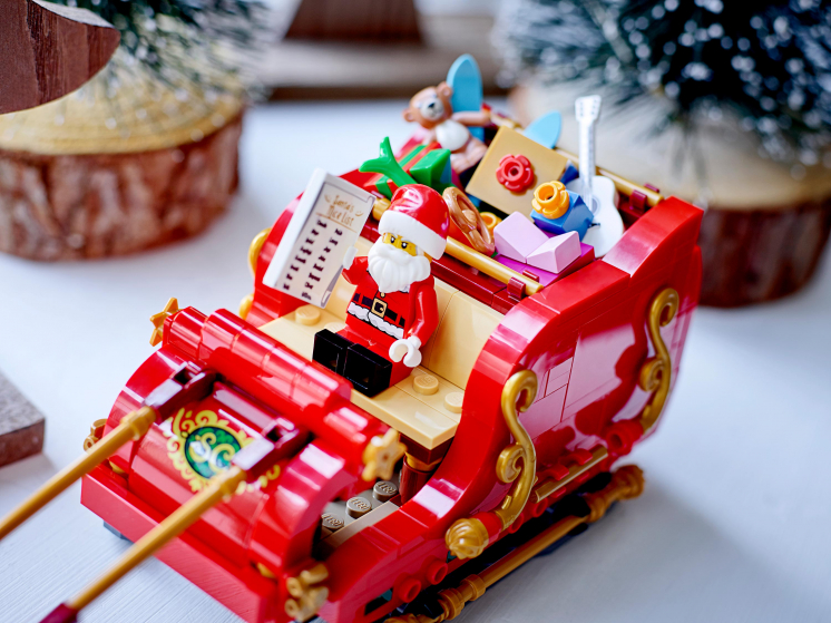 Сувенирный набор Сани Деда Мороза 40499 LEGO - купить в Сети магазинов ...