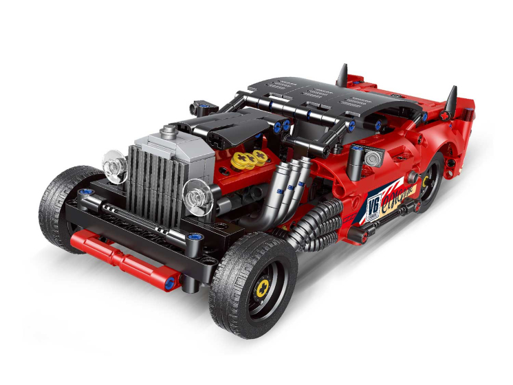 Конструктор Decool 3809_MK Ретро драгстер - купить в Сети магазинов конструкторов Мир Кубиков ...