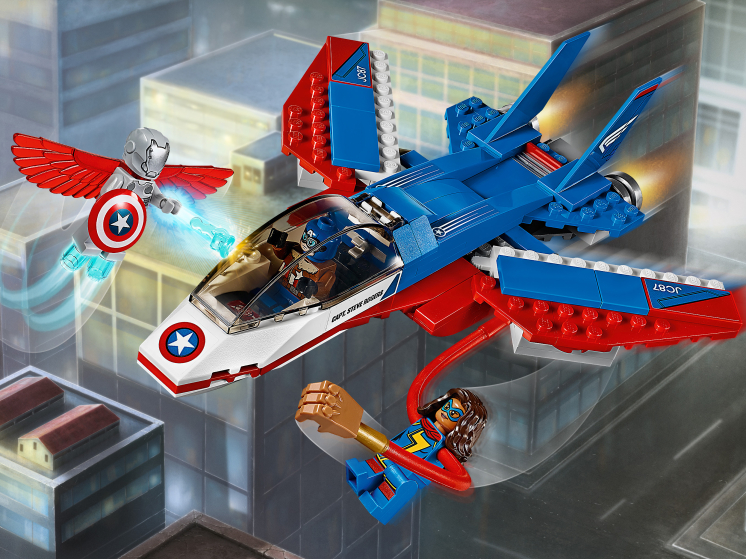 Конструктор LEGO Super Heroes (Супер Герои) 76076 Воздушная погоня ...
