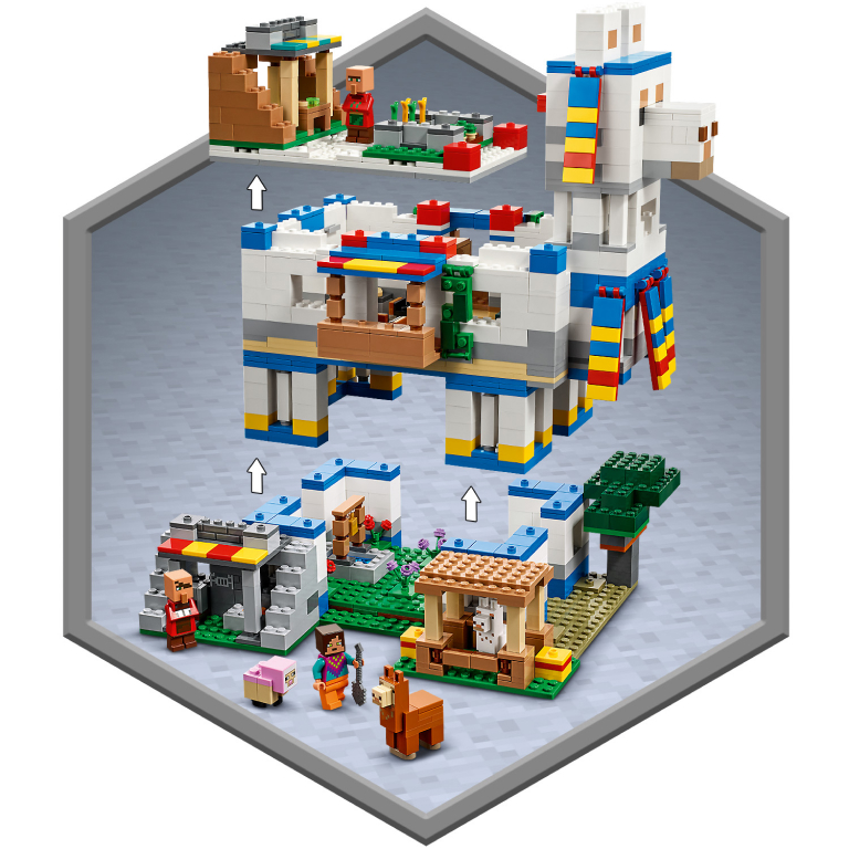 Конструктор Minecraft (Майнкрафт) 21188 Деревня лам LEGO - купить в ...