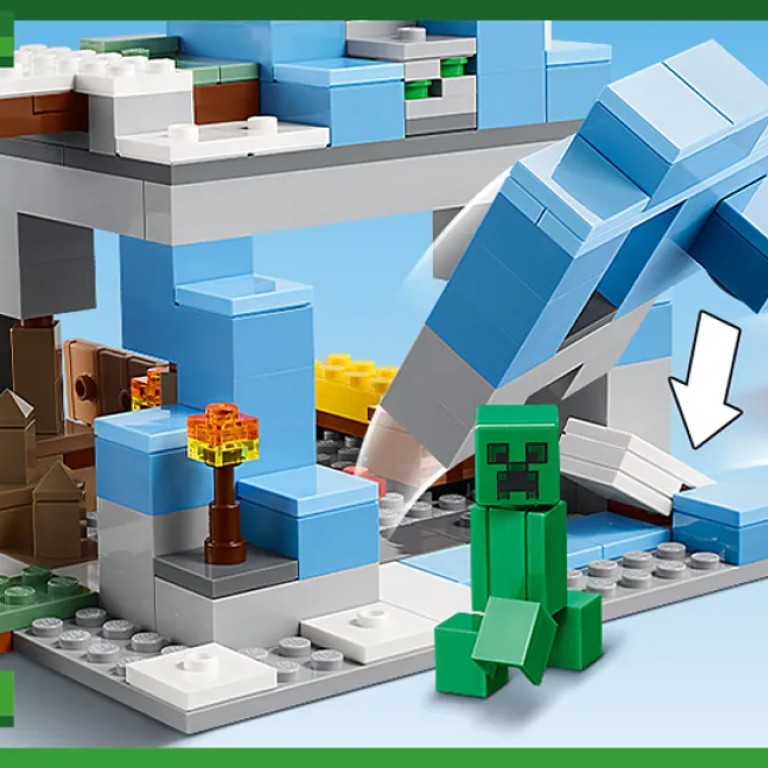 Конструктор LEGO Minecraft (Майнкрафт) 21243 Ледяные вершины - купить в ...