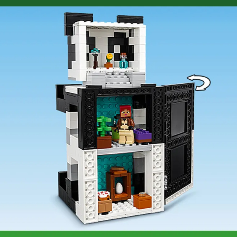 Конструктор LEGO Minecraft (Майнкрафт) 21245 Дом панды - купить в Сети ...
