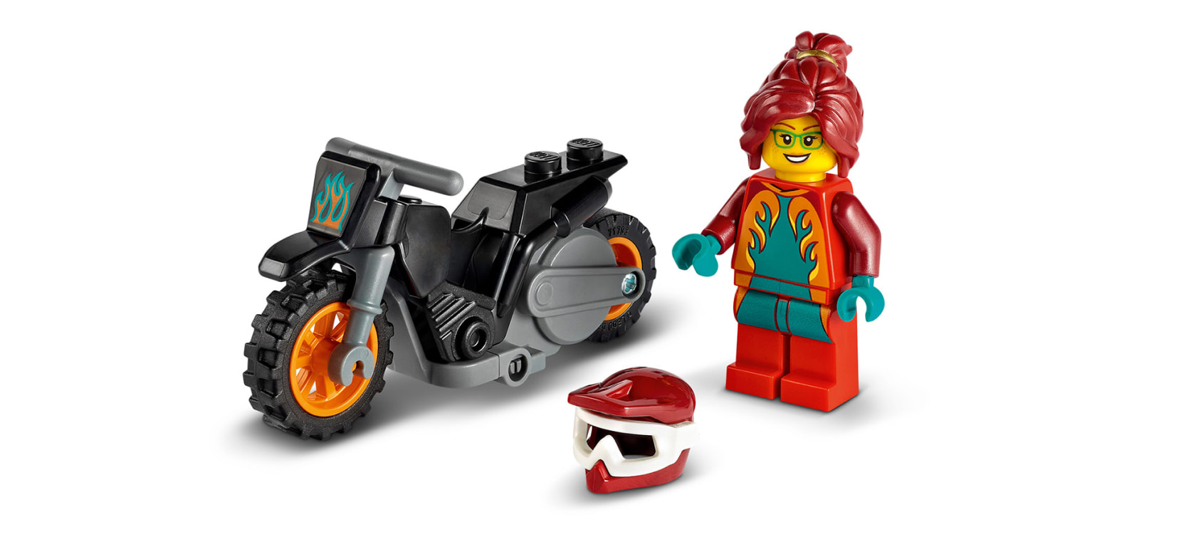 Конструктор LEGO City (Сити) 60311 Огненный трюковый мотоцикл - купить ...