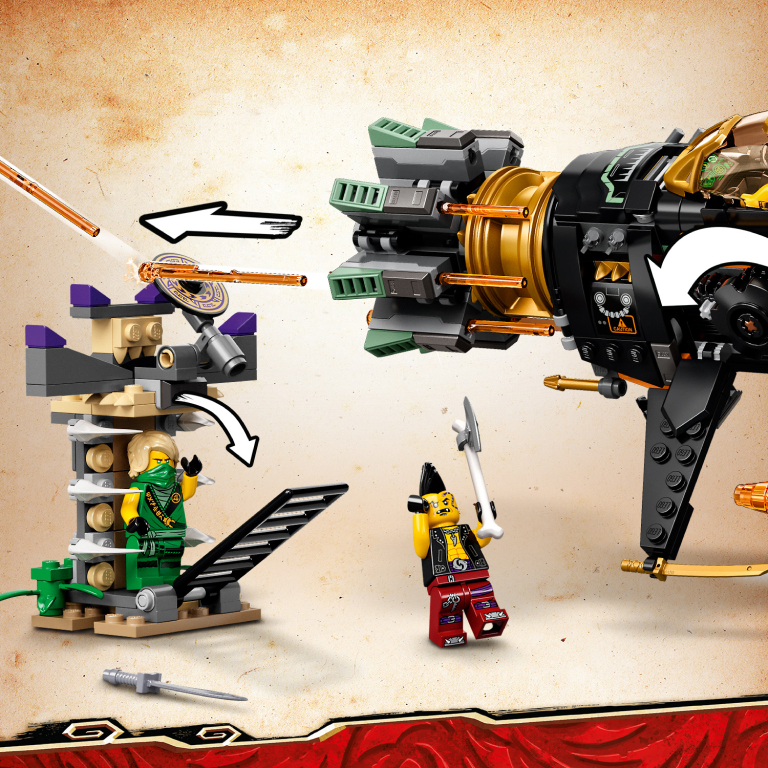 Конструктор Ninjago (Ниндзяго) 71736 Скорострельный истребитель Коула ...