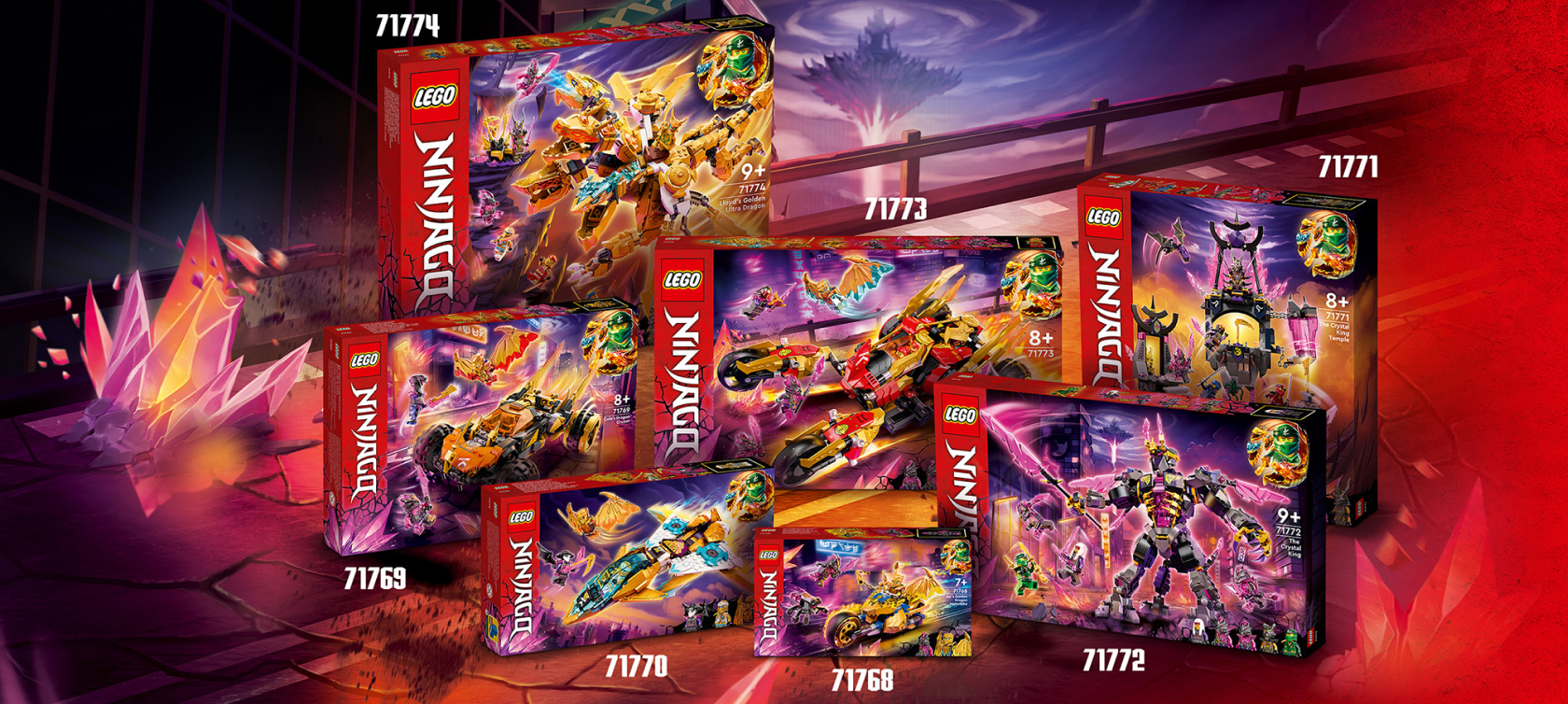 Конструктор Ninjago (Ниндзяго) 71769 Драконий вездеход Коула LEGO ...