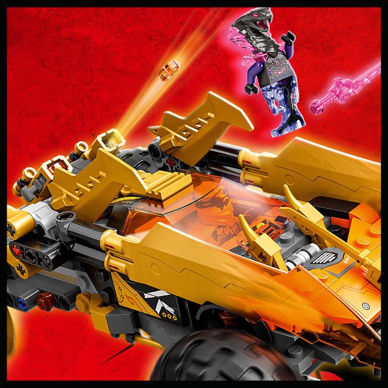 Конструктор Ninjago (Ниндзяго) 71769 Драконий вездеход Коула LEGO ...