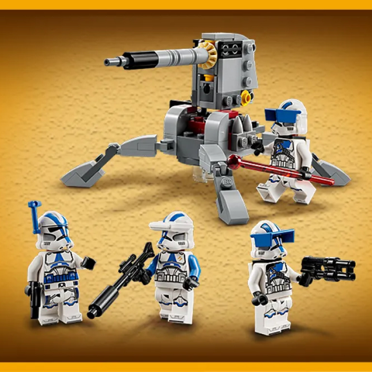 Конструктор LEGO Star Wars™ (Звездные войны) 75345 Боевой набор клонов ...