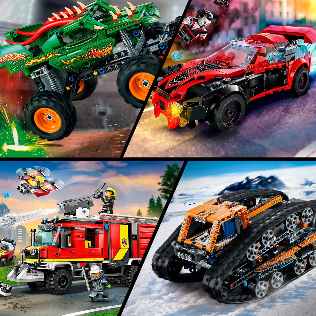 Конструкторы автомобили LEGO, CaDA, IM.Master - внедорожники и другие ...